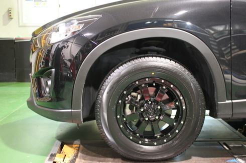 CX5に16インチ。MKWで快適なワイルド仕様。 | 鈴鹿店 | 店舗ブログ | タイヤ＆ホイールの専門店「クラフト」